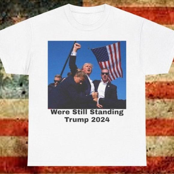 Shirts | Donald Trump Shot Trump Fight Standing Trump 224 Shirt | Poshmark